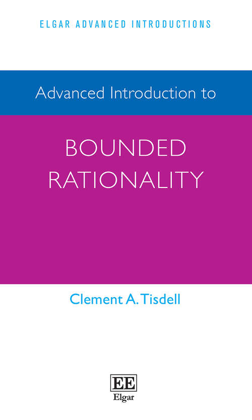 Advanced Introduction to Bounded Rationality - RNIB Bookshare